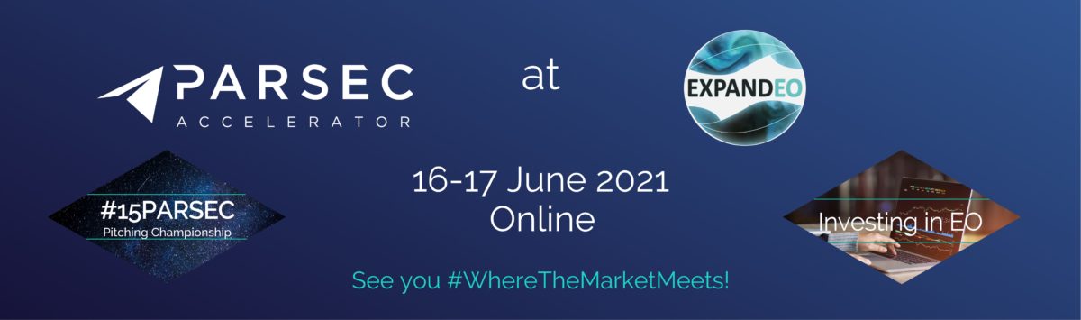 PARSEC at EXPANDEO: Focus on investing in Earth Observation and the #15PARSEC pitching ...